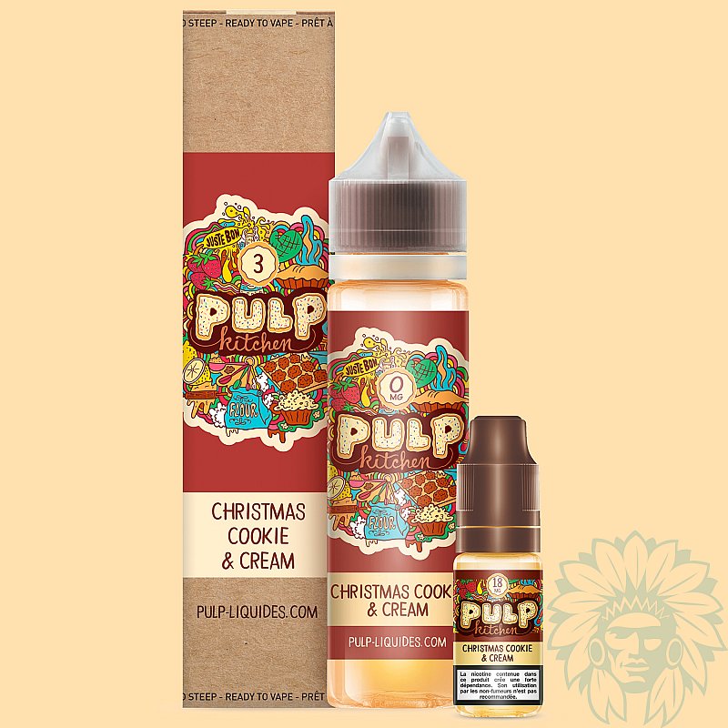 Pulp Kitchen Christmas Cookie & Cream 60ml